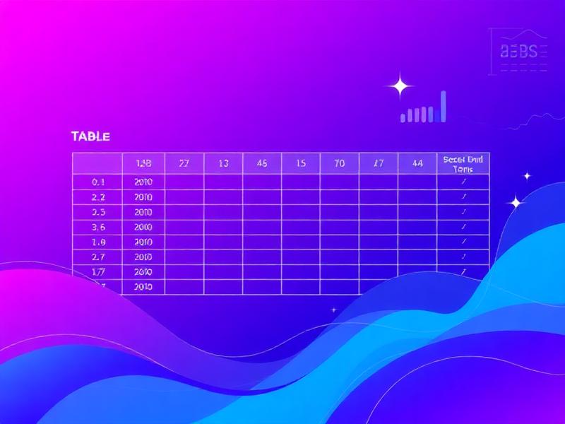 Table Maker - Free Online Table Generator Tool